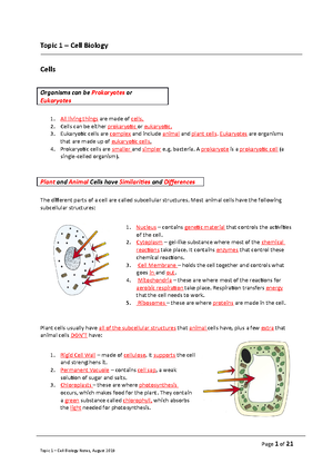 Igcse Biology Specification - INTERNATIONAL GCSE Biology (9-1 ...