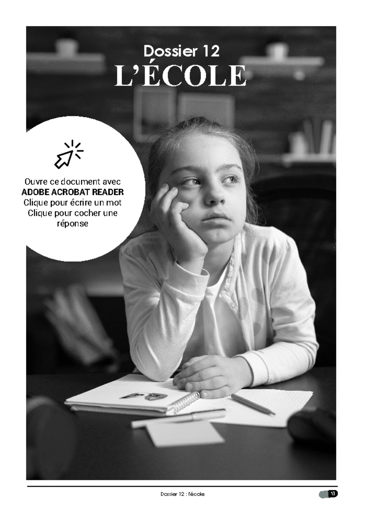 12 - Lecole Interactif - Summary Tiếng Pháp - Dossier 12 : l'école 13 ...