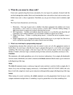 Data Representation Computer Architecture - TOC [ Credits : - Studocu