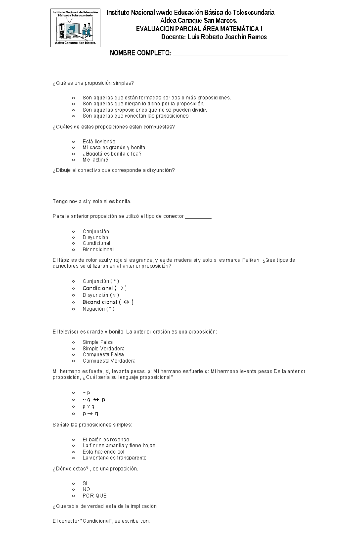 Instituto Nacional de Educación Básica de Telesecundaria (Reparado ...