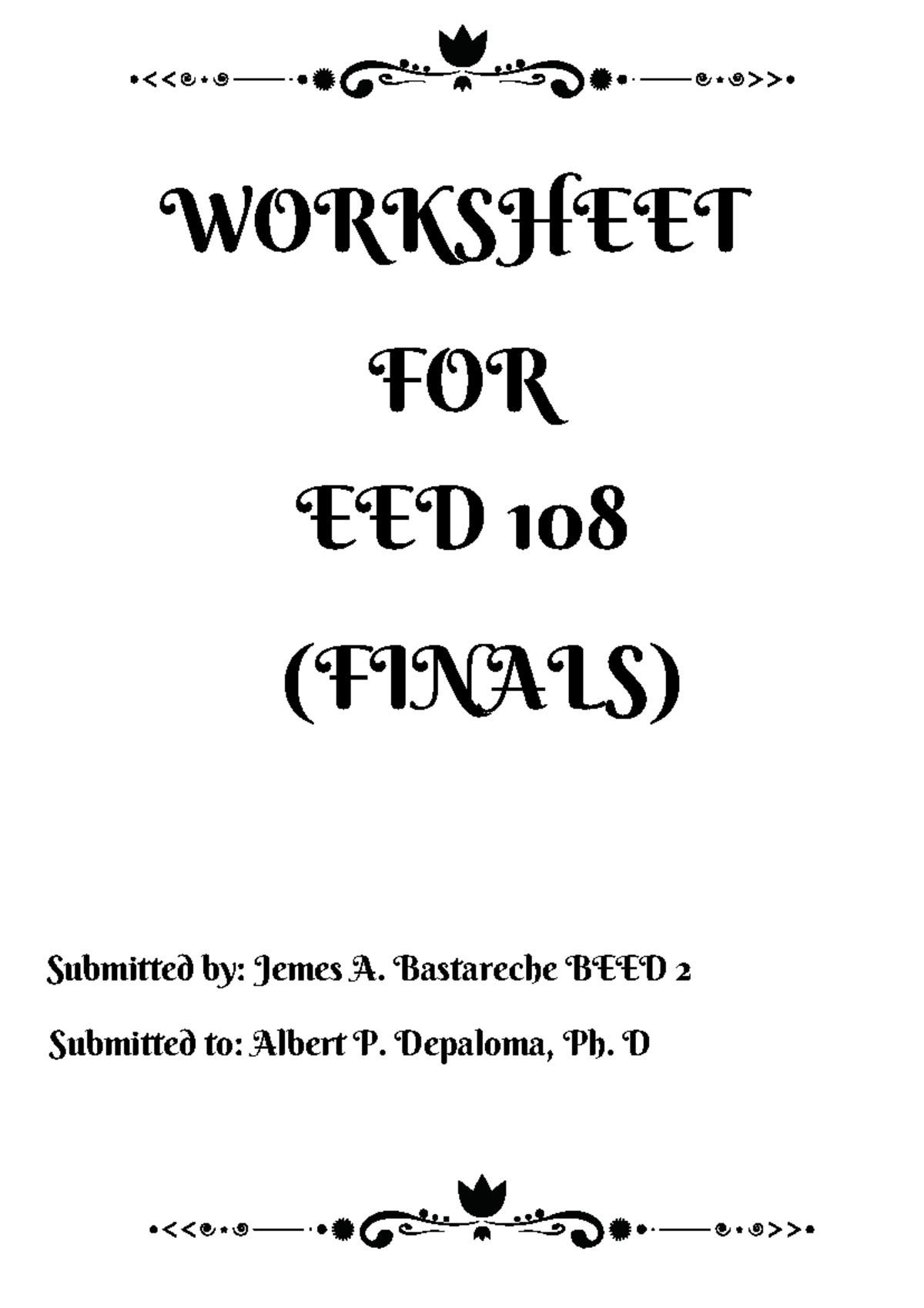 Worksheet 20240403 151557 0000 - Bachelor of Science in Accountancy ...