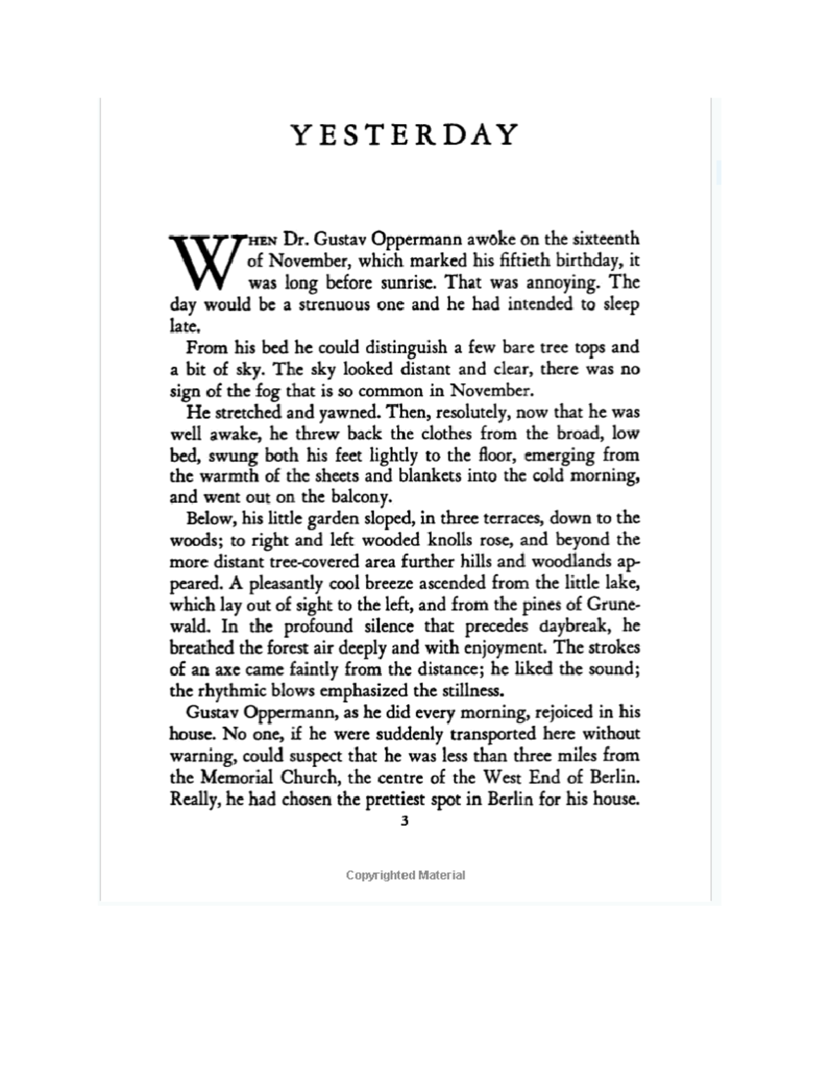 Handout Oppermanns page 1 - GER 189N - Studocu