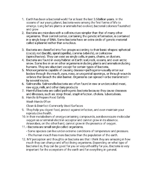 Microbiology Essay - Kaitlyn Paris MCB2004- 4/15/ The Discovery of ...