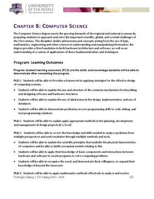 [Solved] Part 1 Go to the University catalog and look at the required ...