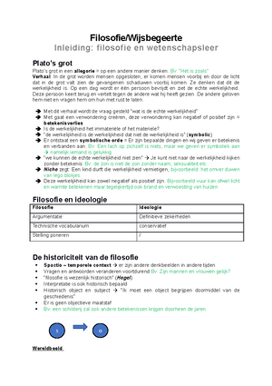 Sv Filosofie - DEEL 1: Leven in een moderne maatschappij. Hoofdstuk 1 ...