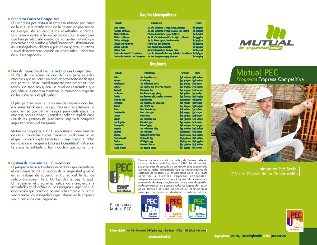 Tríptico PEC Empresa Competitiva - Programa Empresa Competitiva El ...