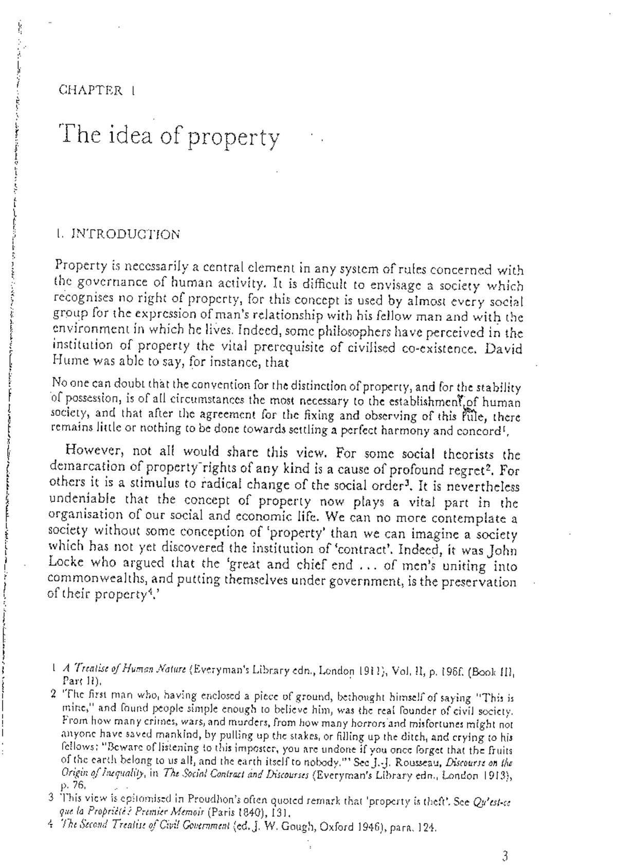 The Idea of Property - study - basic macroeconomics - Studocu