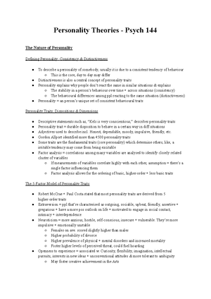 Developmental Psychology - Developmental Psychology Psychology 144 ...