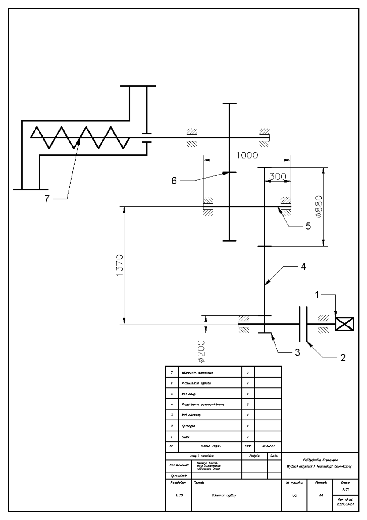 Schemat SMA - Projekt - Maszyny Elektryczne - - Studocu