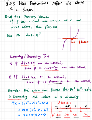 Review Calculus - MATH 190 - Studocu