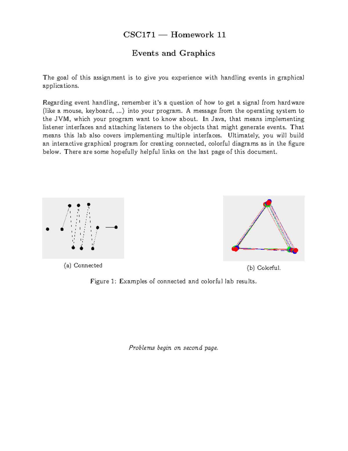 CSC171 Lab11 - Adam Purtee - CSC171 — Homework 11 Events and Graphics ...