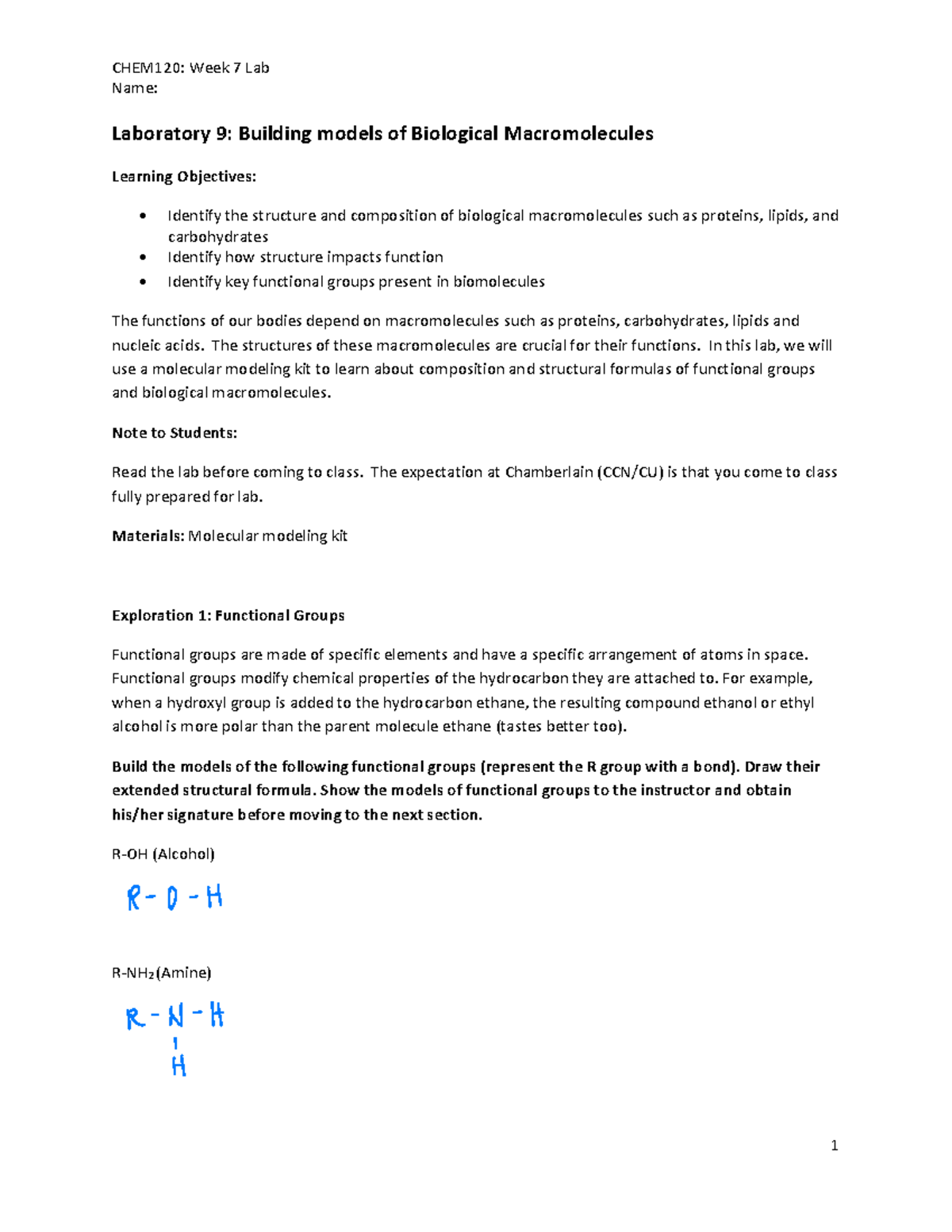 Lab9 Building-models-of-Biological-Macromolecules-6-20-19-1 - Name ...