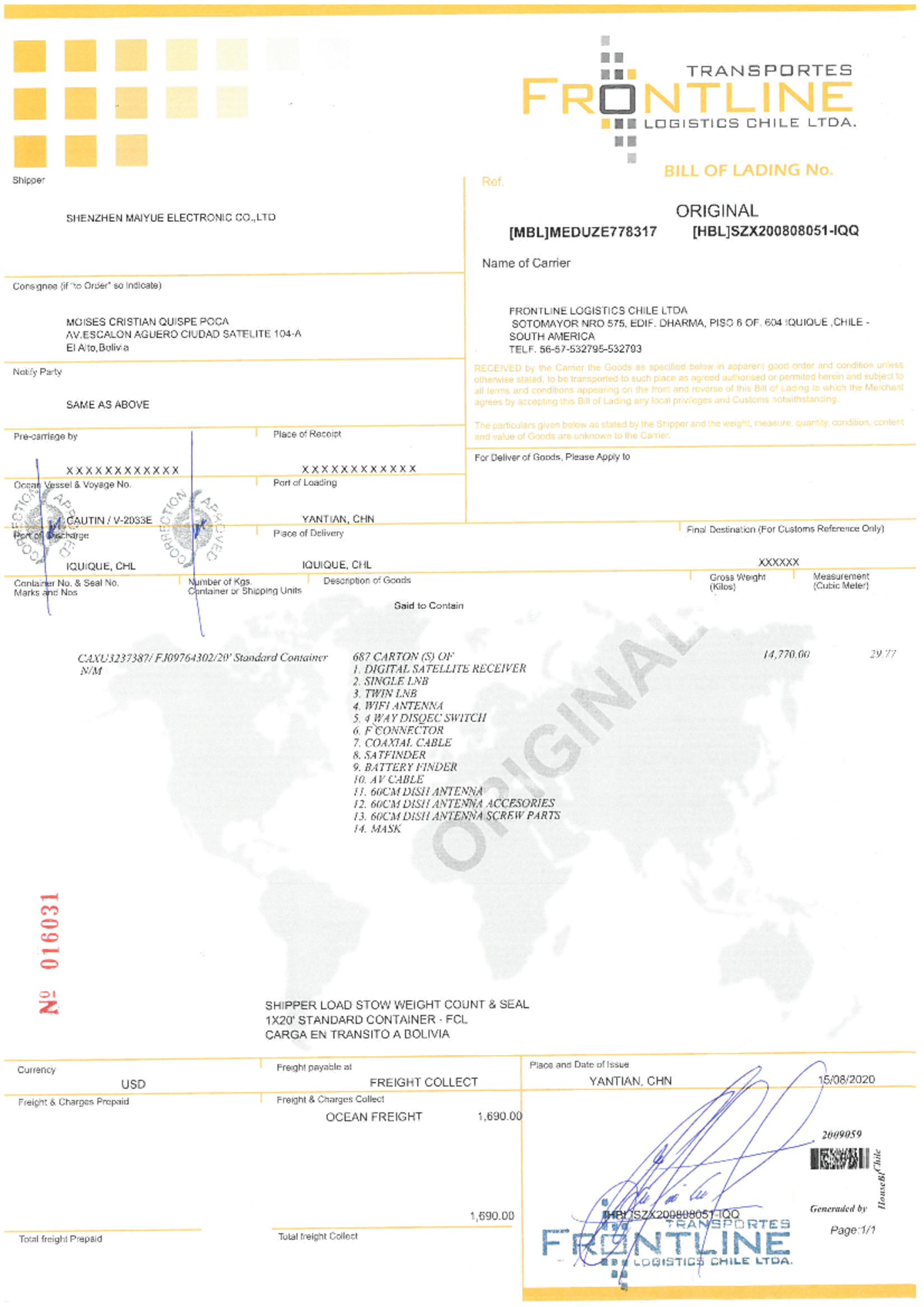 BL - BLS - comercio internacional - Studocu