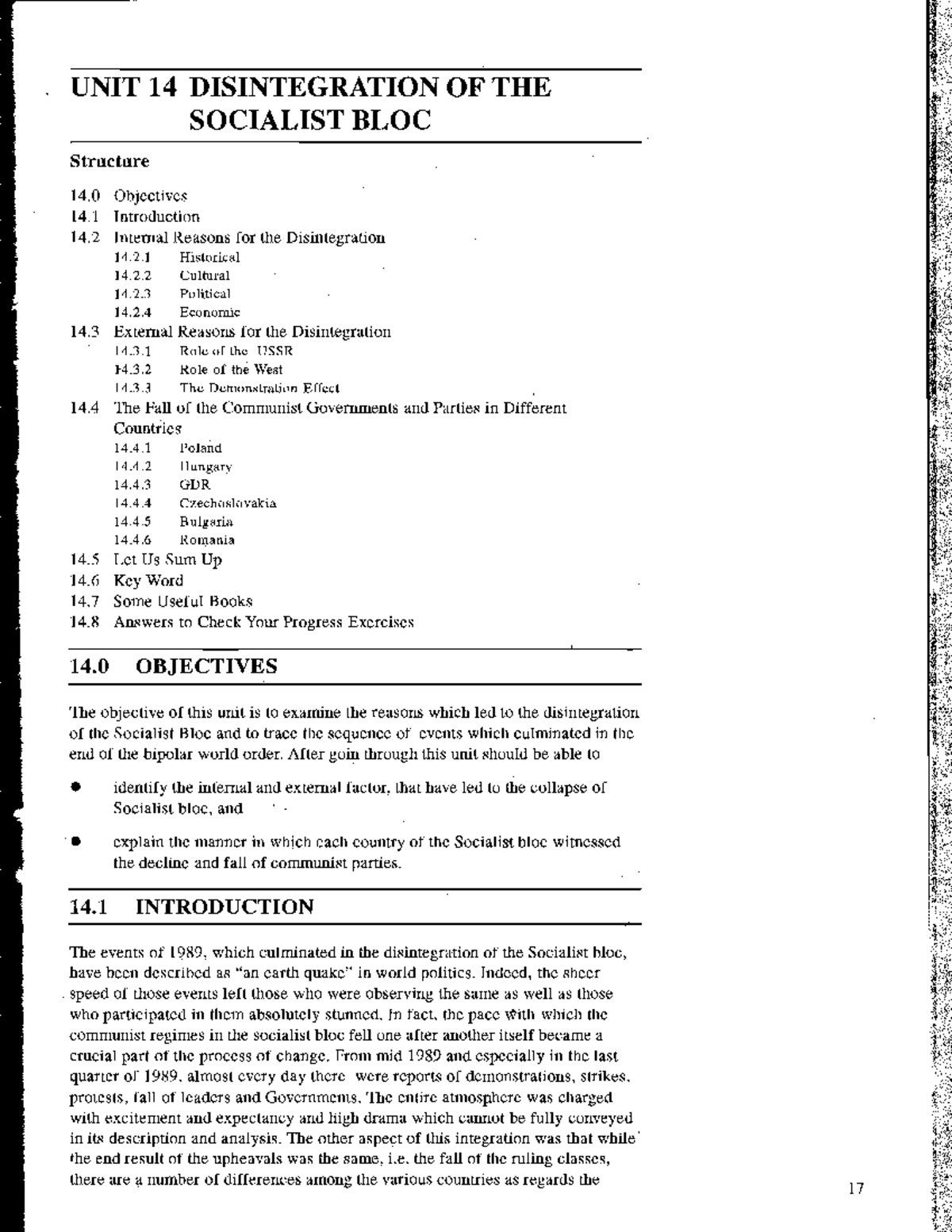 Disintegration of USSR Disintegration of USSR Disintegration of USSR ...