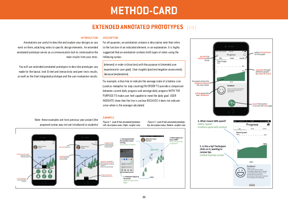I&E method card - extended annotated protoype - METHOD-CARD 39 EXTENDED ...