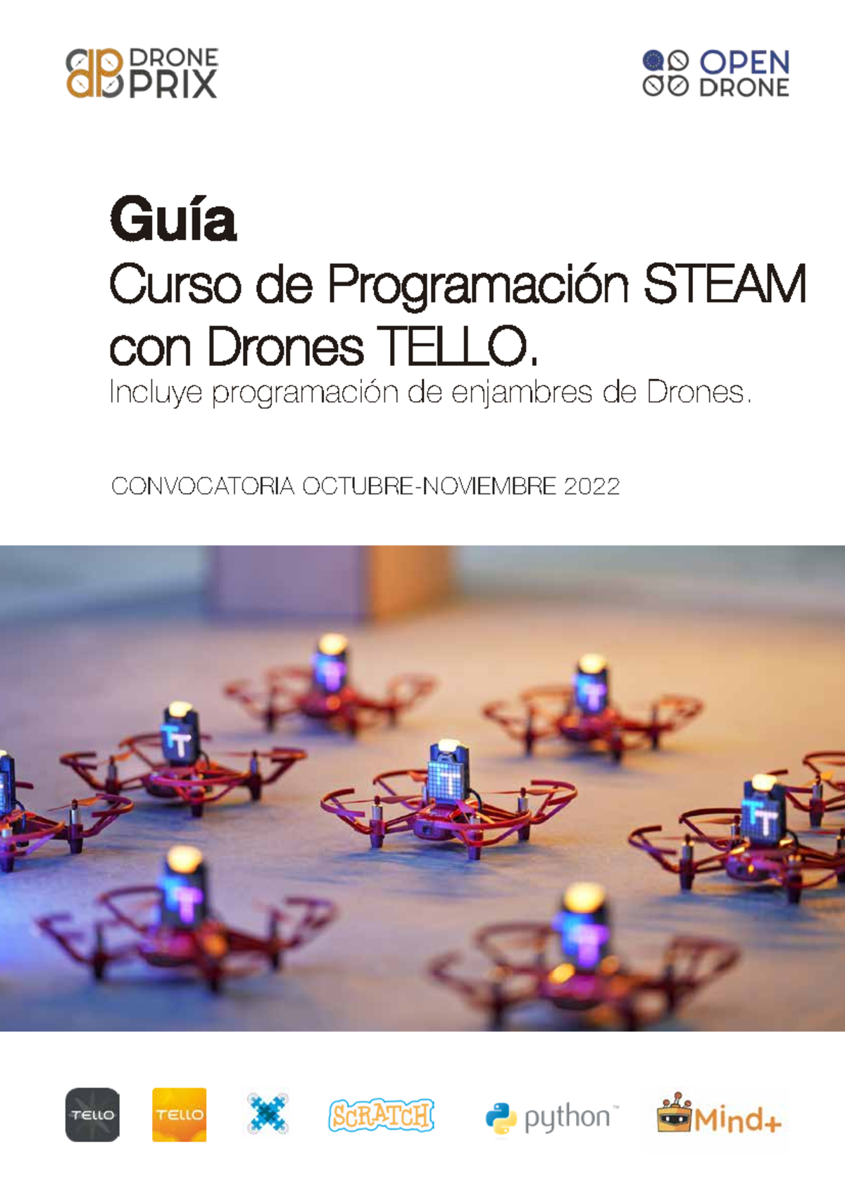 Guia-Curso programacion Steam CON Drones Tello OCT-NOV-2022[1293] - Guía Curso de Programación ...