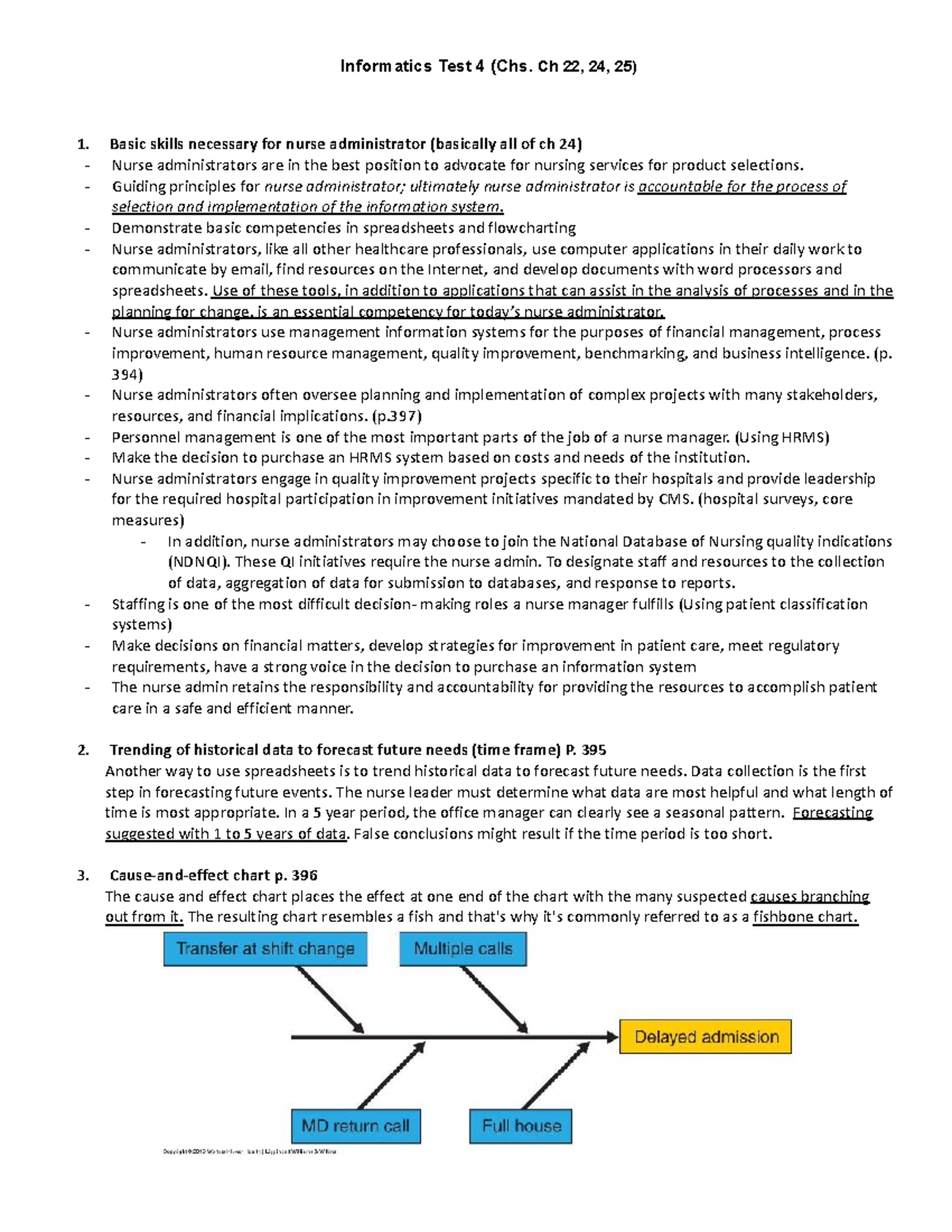Informatics Test 4-2 - exam study guide - Basic skills necessary for ...