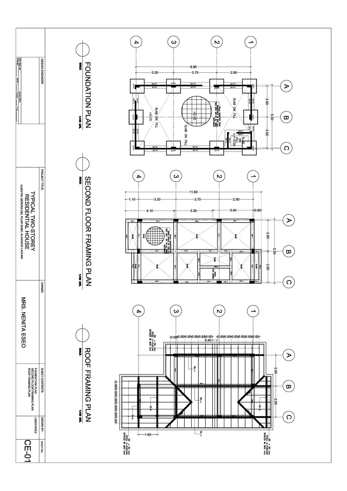 SIMPLE STRUCTURAL PLAN - Building Utilities - Studocu