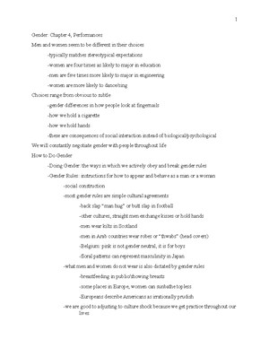 Gender: Ideas, Interactions, Institutions Lisa Wade; Myra Marx Ferree ...