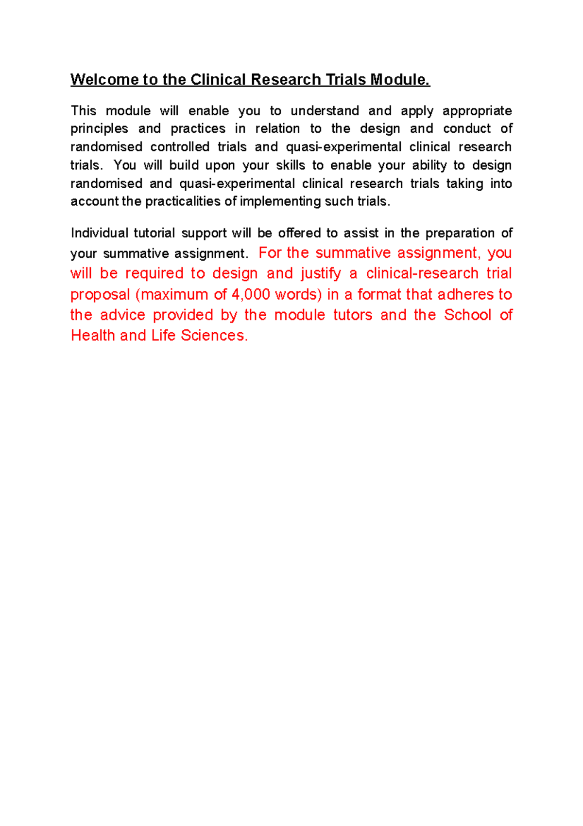 Barb Ox - Grade: 8 - Welcome to the Clinical Research Trials Module ...