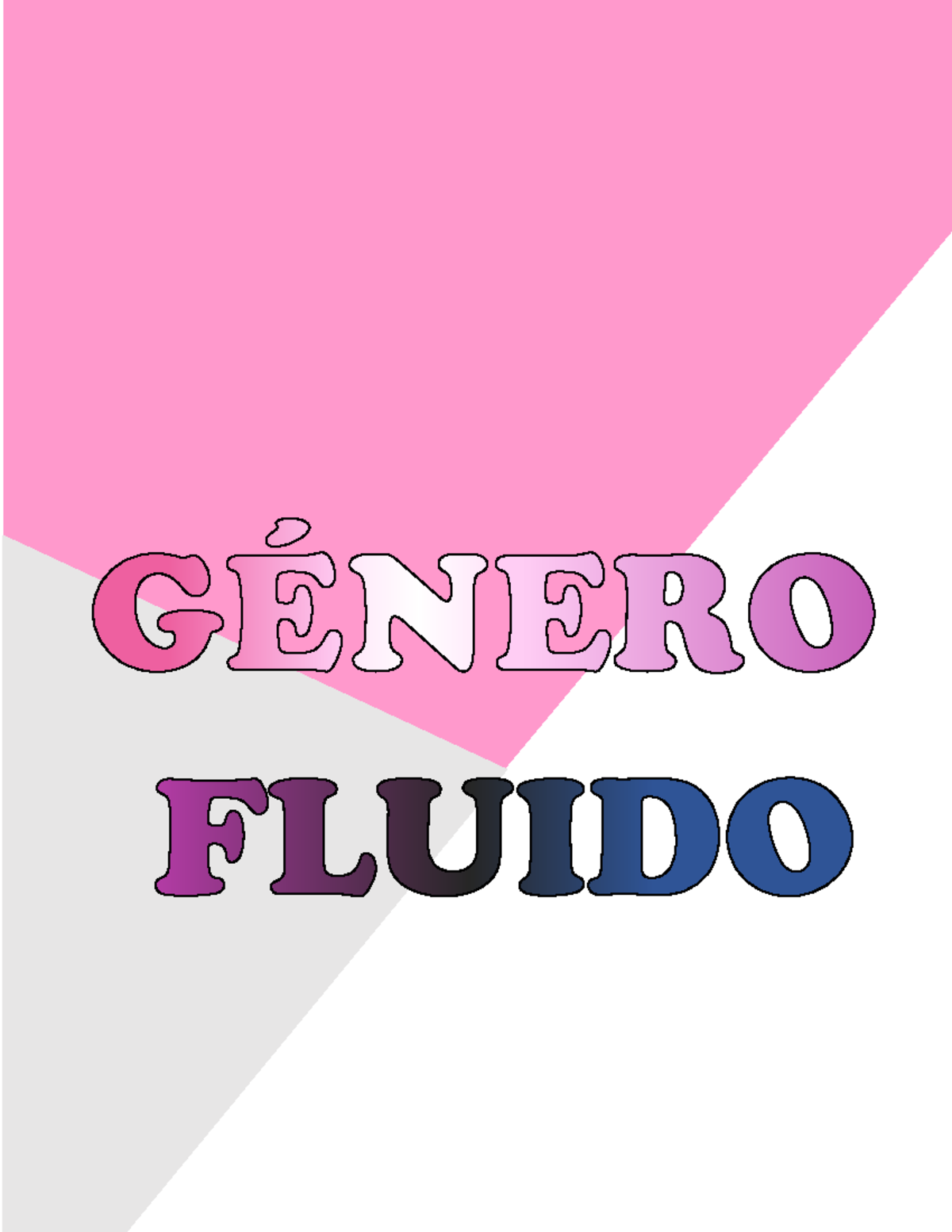 Identidad de Género Fluido - DEFINICIÓN Las personas de género fluido ...