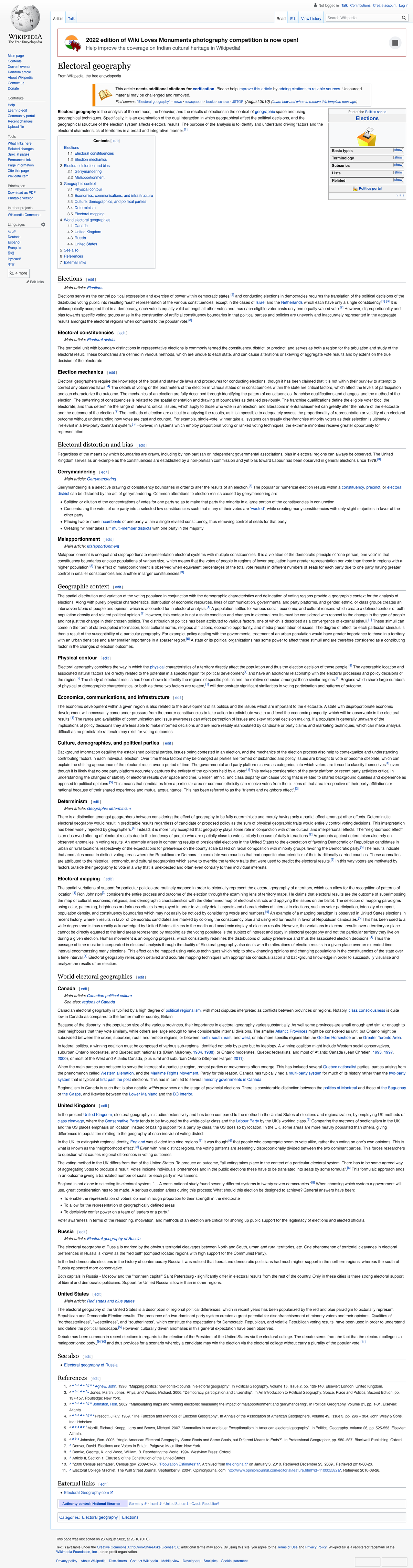 Electoral geography - Wikipedia - Privacy policy About Wikipedia Disclaimers Contact Wikipedia ...