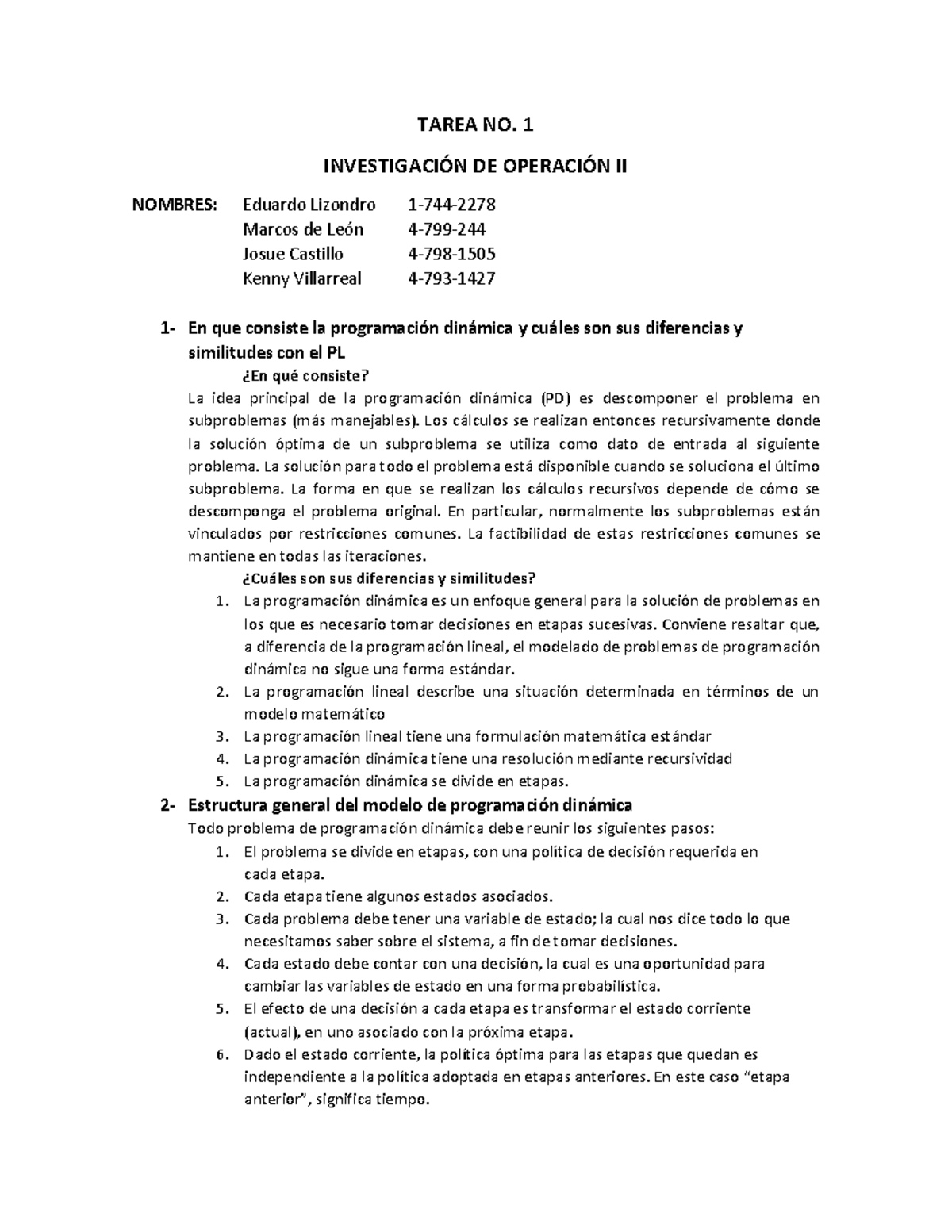 Tarea No. 1 - Economía - Warning: TT: undefined function: 32 Warning: TT: undefined function: 32 ...