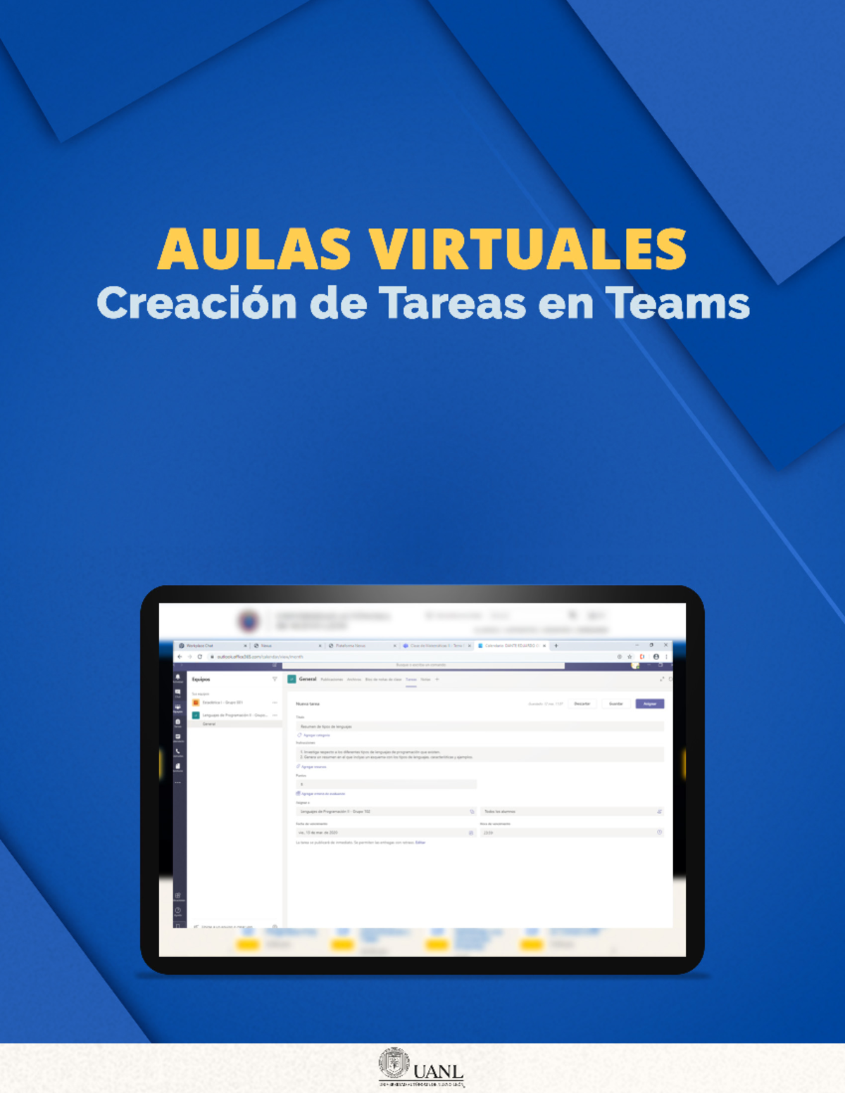 Aviso - guia para realizar tareas en team para comunicación - Studocu