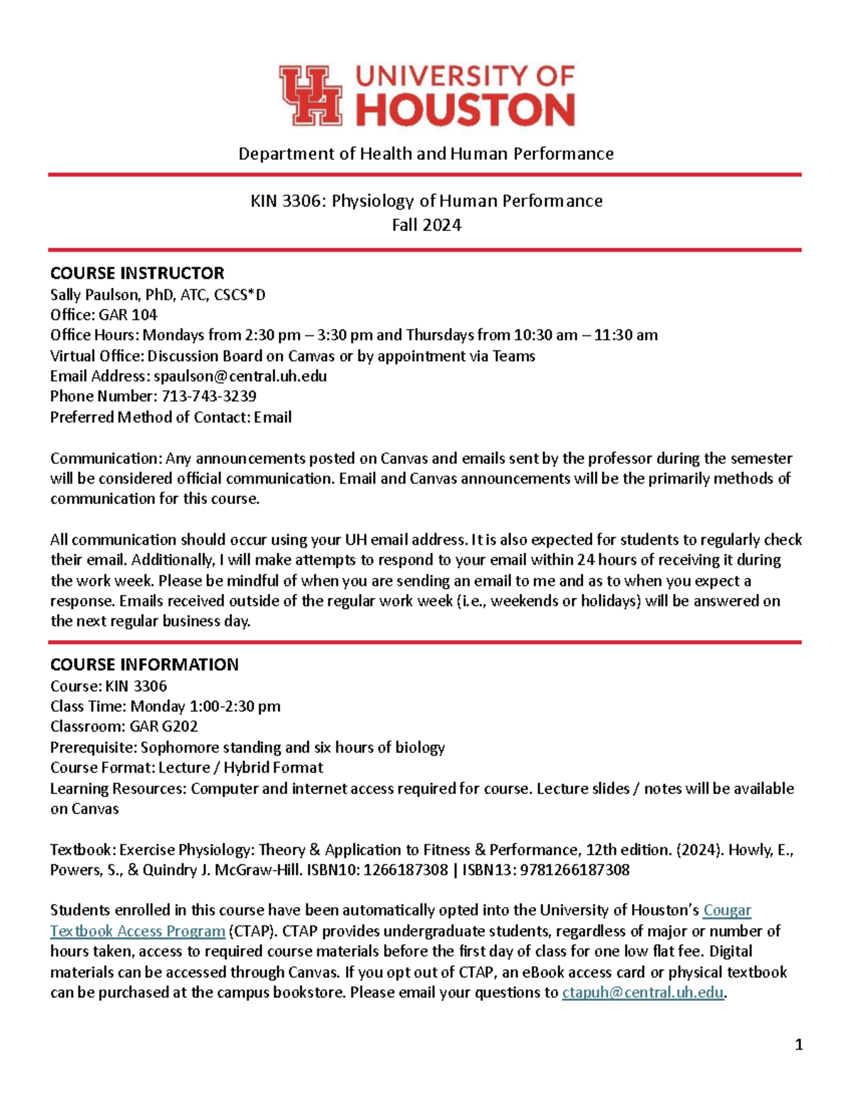 KIN+3306+Syllabus - Kfkfkkdkdkk - Department of Health and Human ...