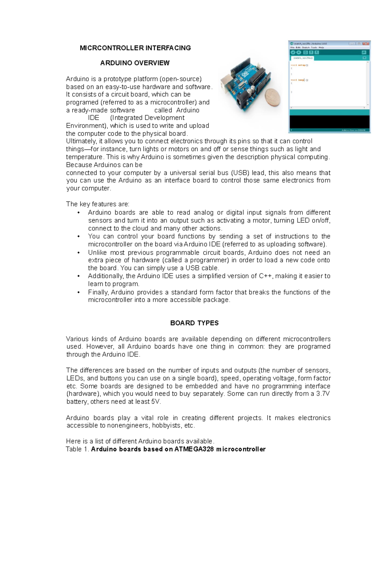 Module-8- Micrcontroller Interfacing - MICRCONTROLLER INTERFACING ...
