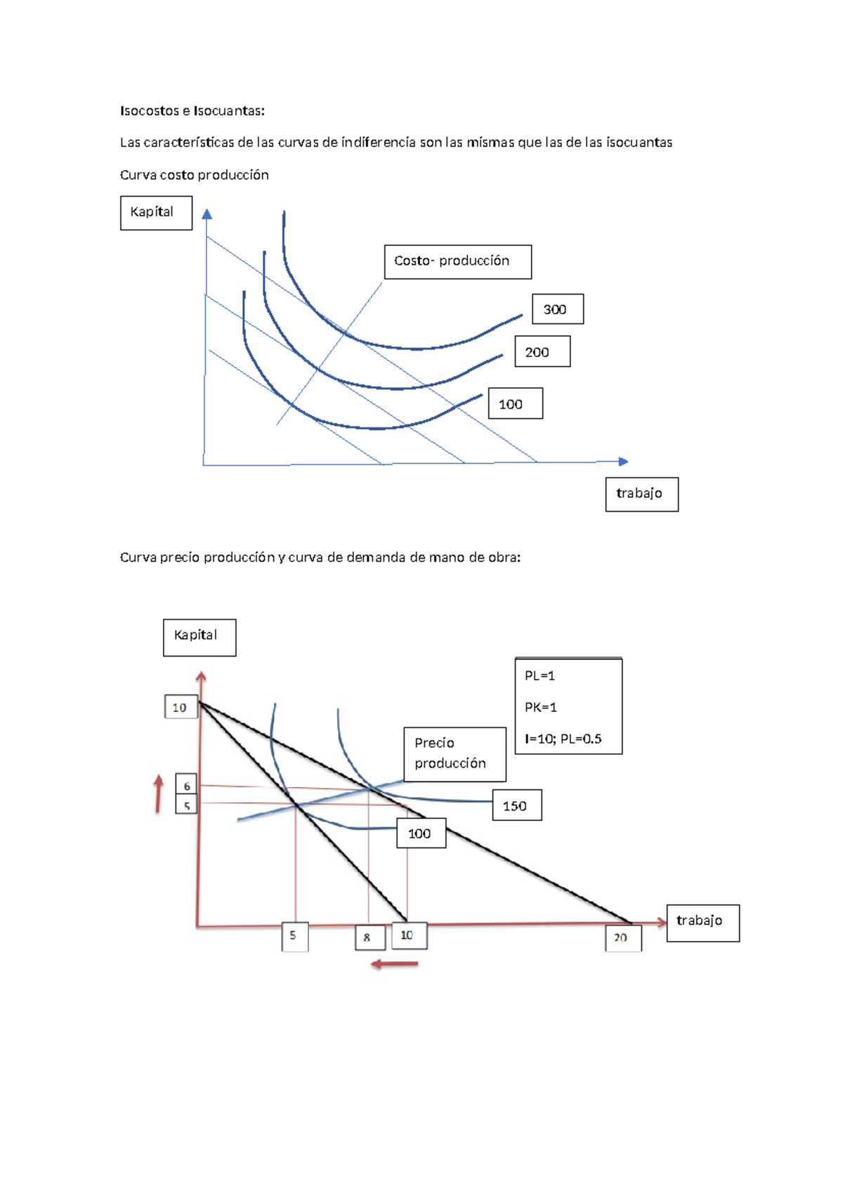 Isocostos e Isocuantas - Isocostos e Isocuantas: Las características de ...