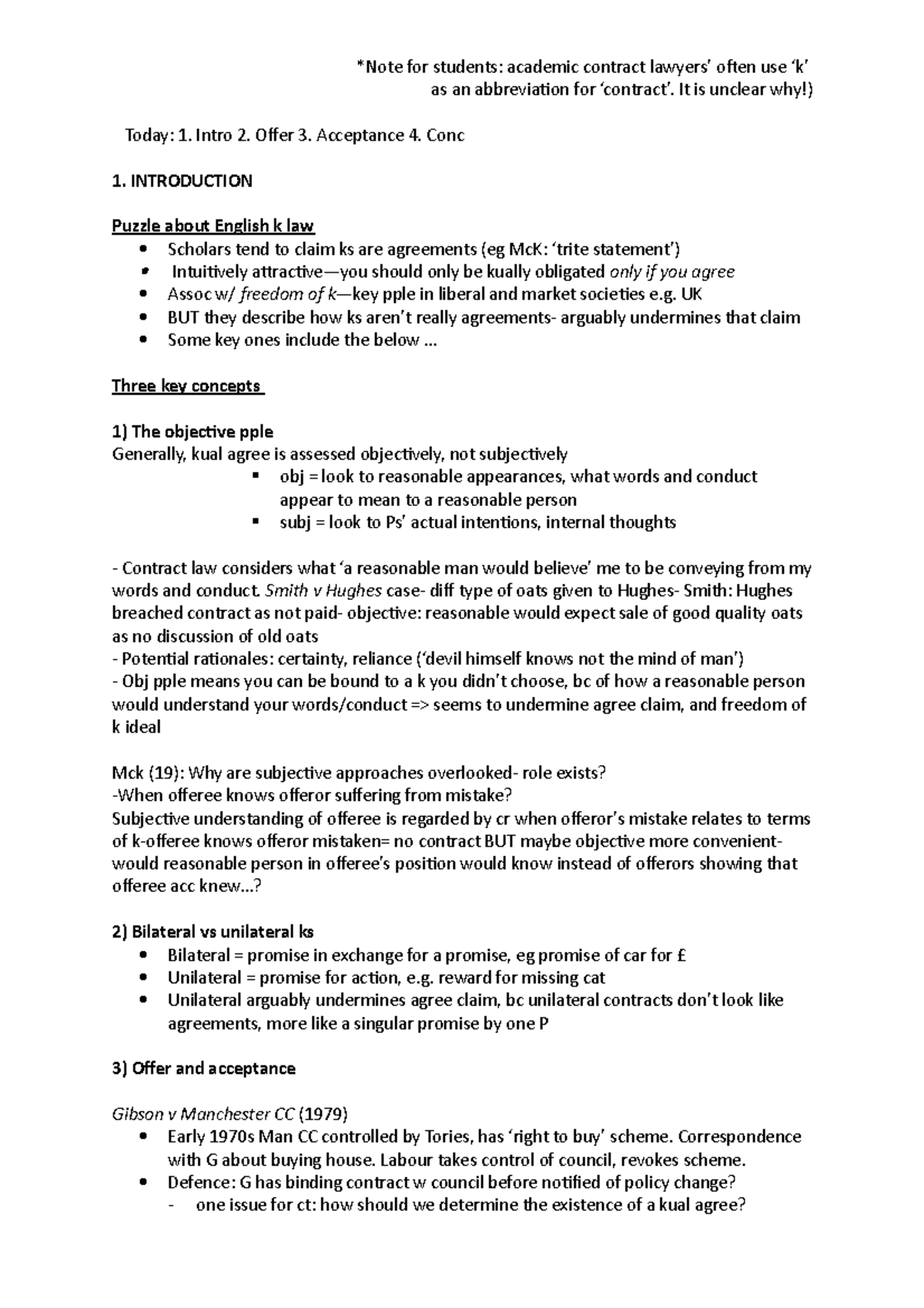 Offer&Analysis - ewkrnetnlk24rg - as an abbreviation for ‘contract’. It ...