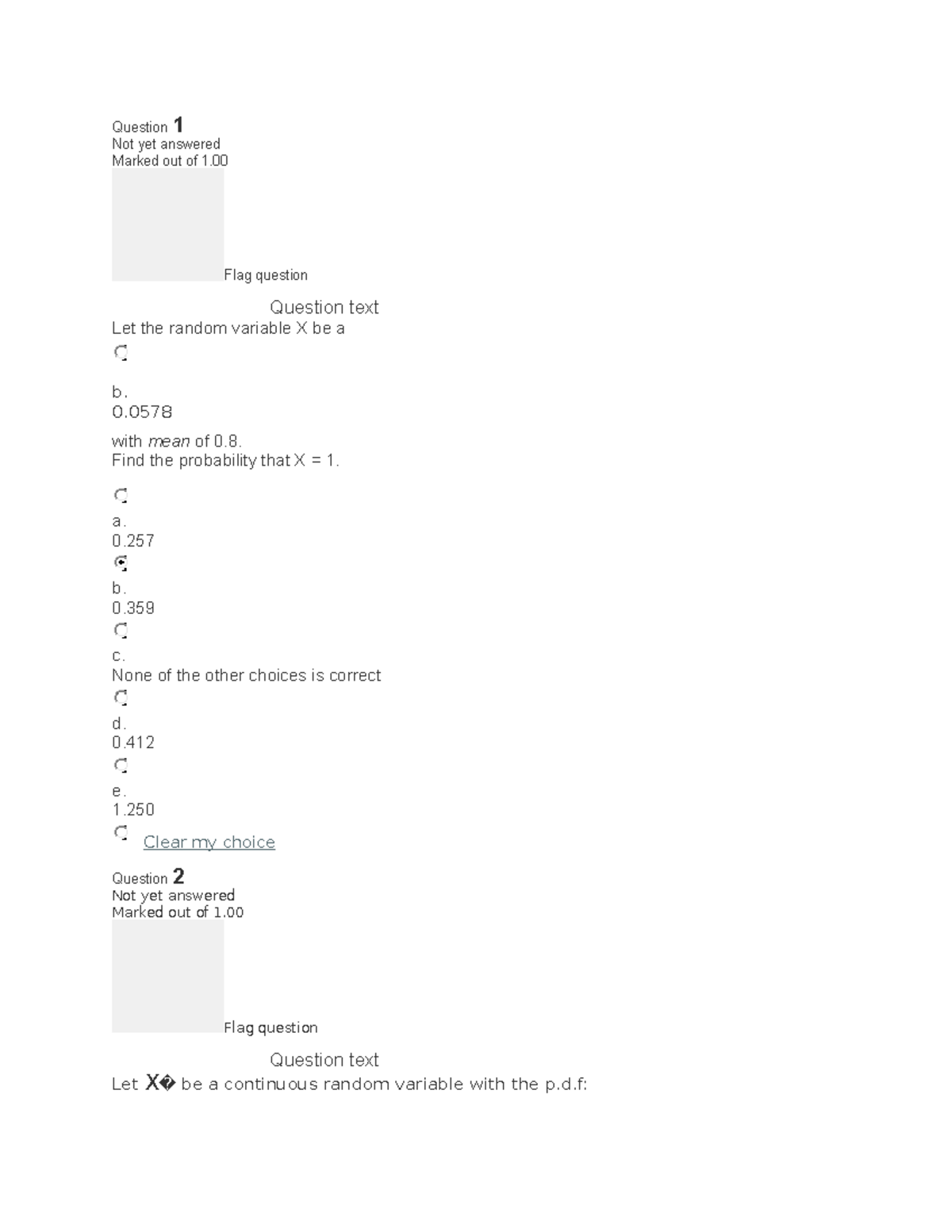 New Microsoft Word Document 6 - Question 1 Not yet answered Marked out ...