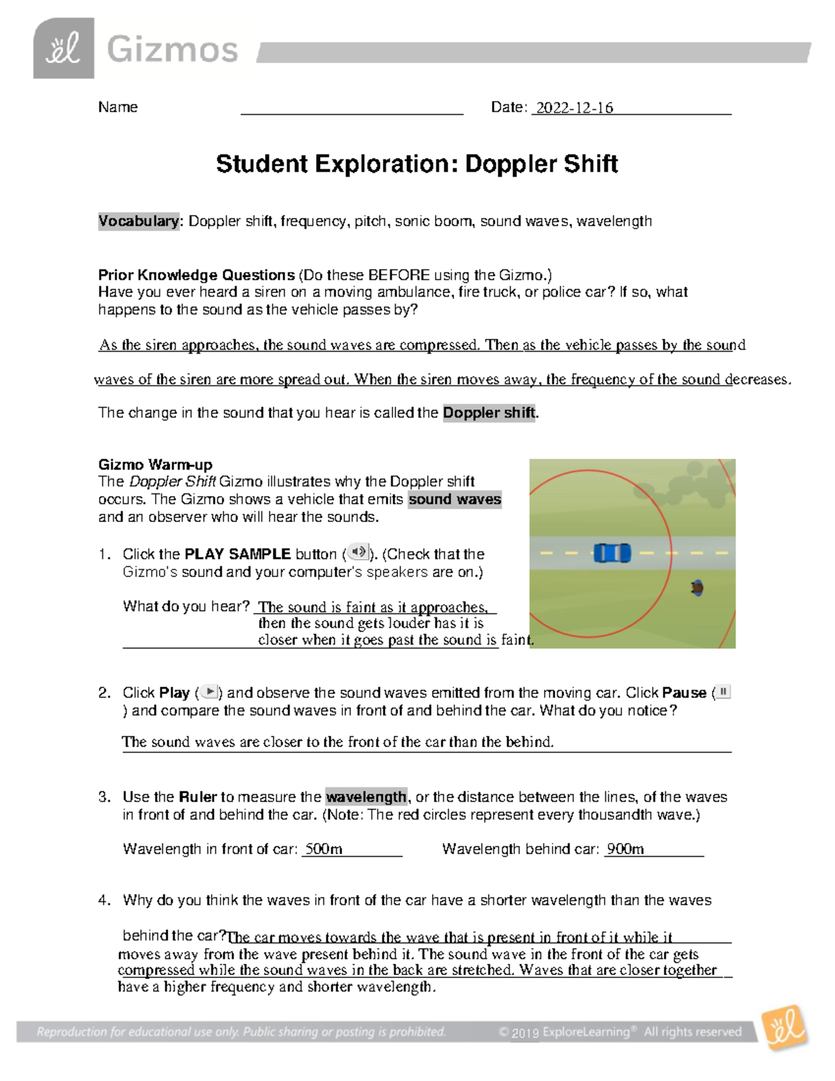 Lab 6 (Doppler Shift SE) - Name ...
