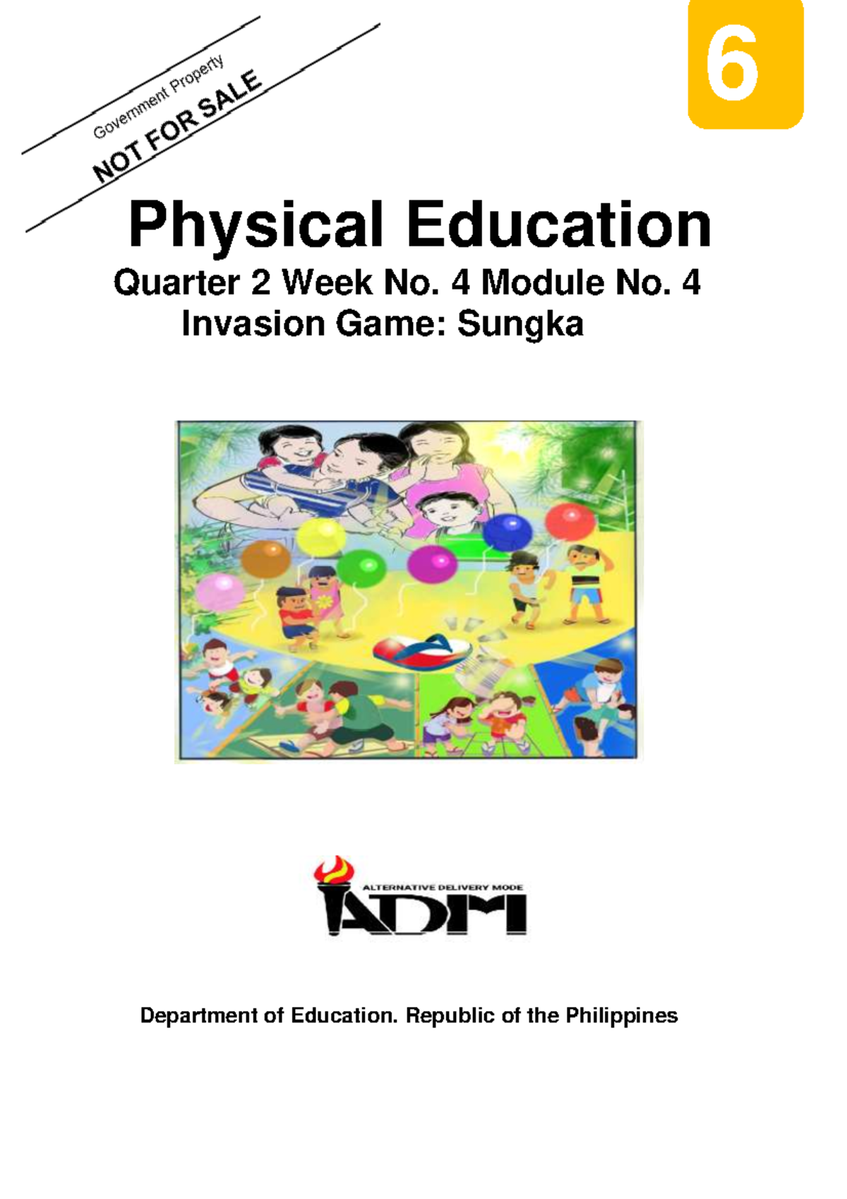 PE6 Q2 W4 Invasion-Game-Sungka v3Advanced Financial Accounting and ...