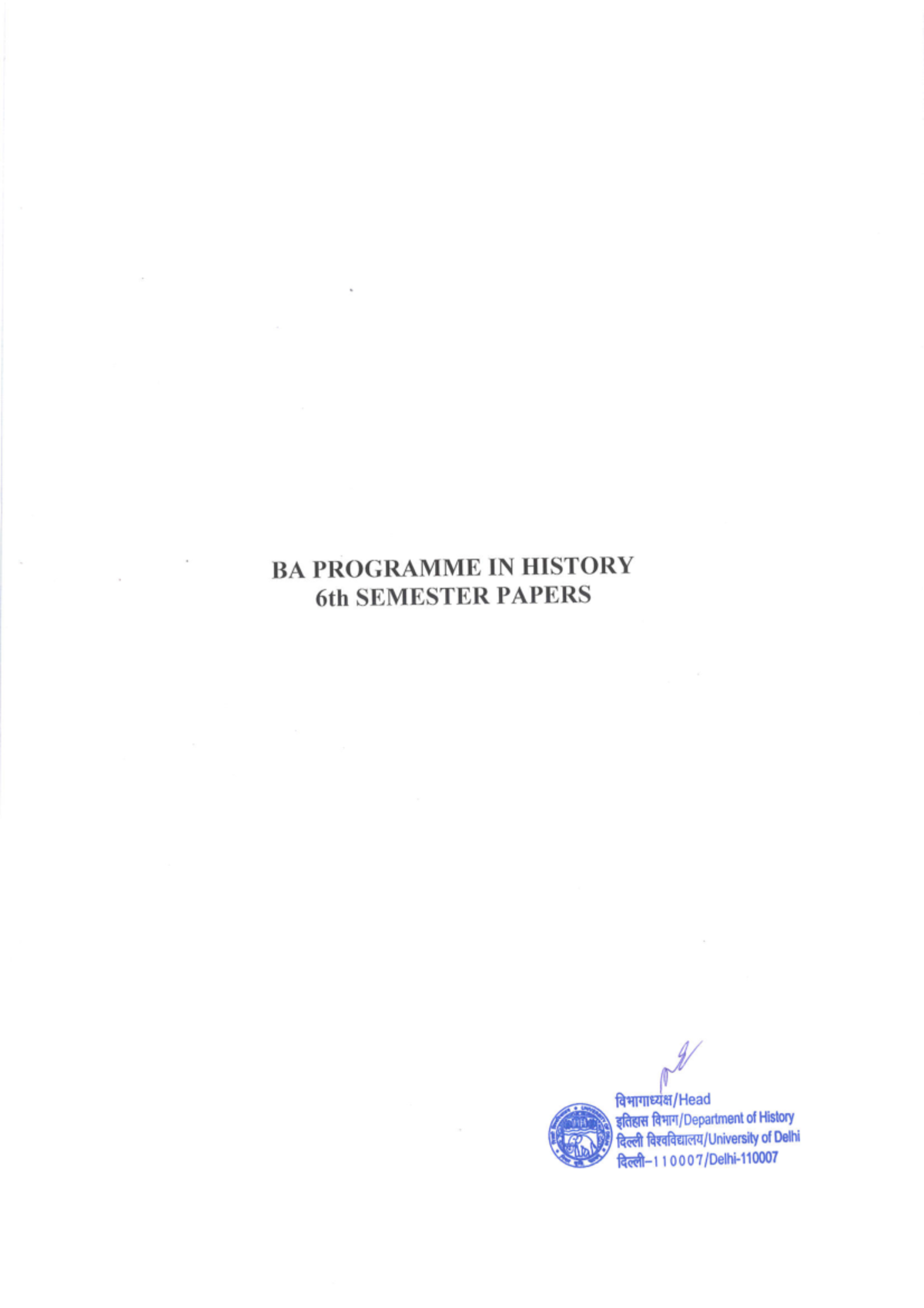 27122021 BA PROG. VI SEM. Syllabus - BA 501 - Studocu