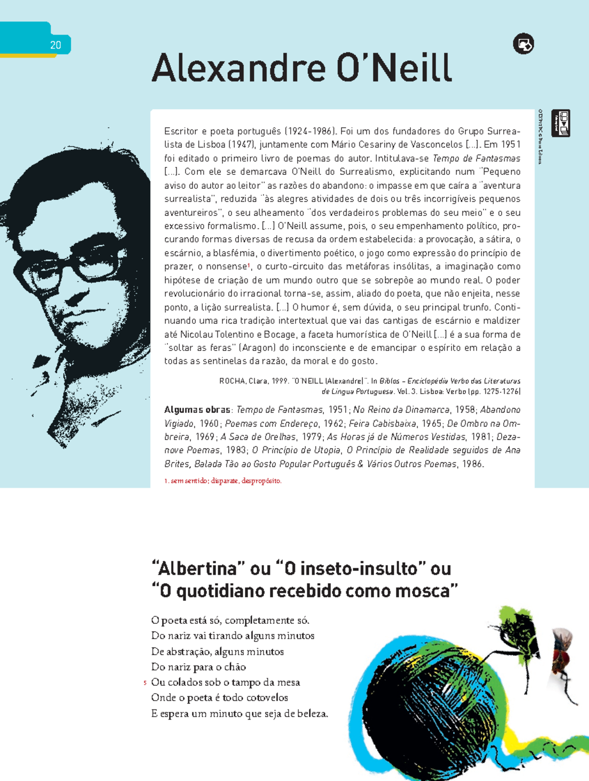 Oexp12 poetas contemporaneos alexandre oneill - 20 Alexandre O’Neill OEXP12PC © Porto Editora ...