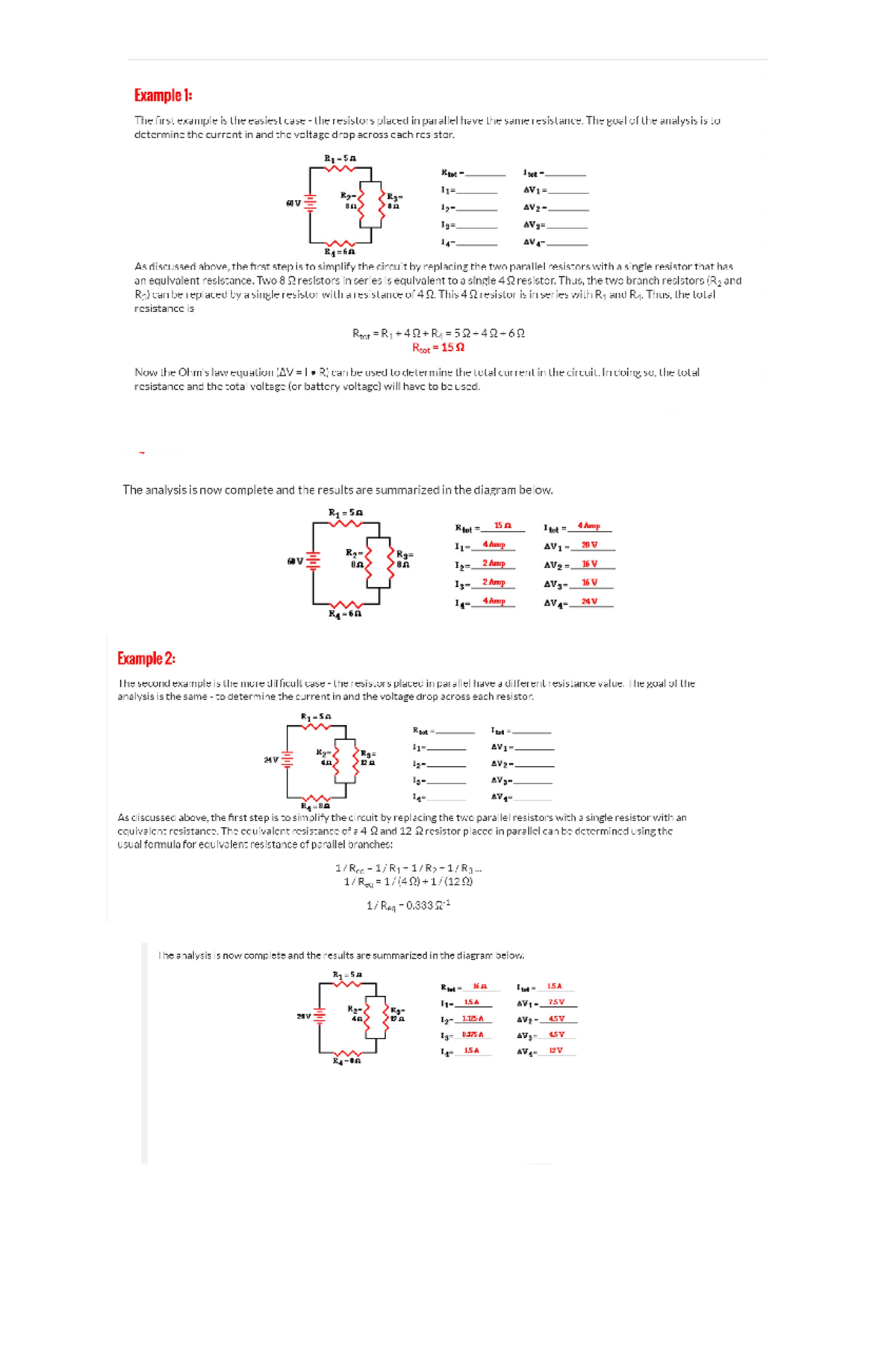 Circuit complex example - English department - Studocu