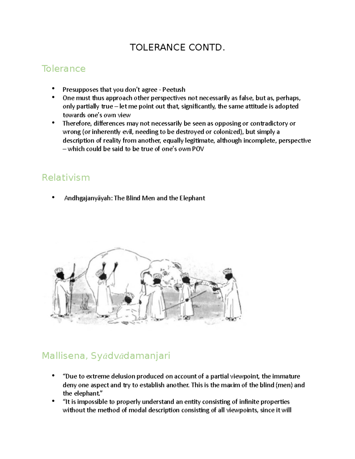 PP110 Lecture 5 - WLU - TOLERANCE CONTD. Tolerance Presupposes that you ...