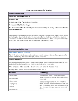 WGU 5E Lesson Plan Template - 0001 - WGU - Studocu