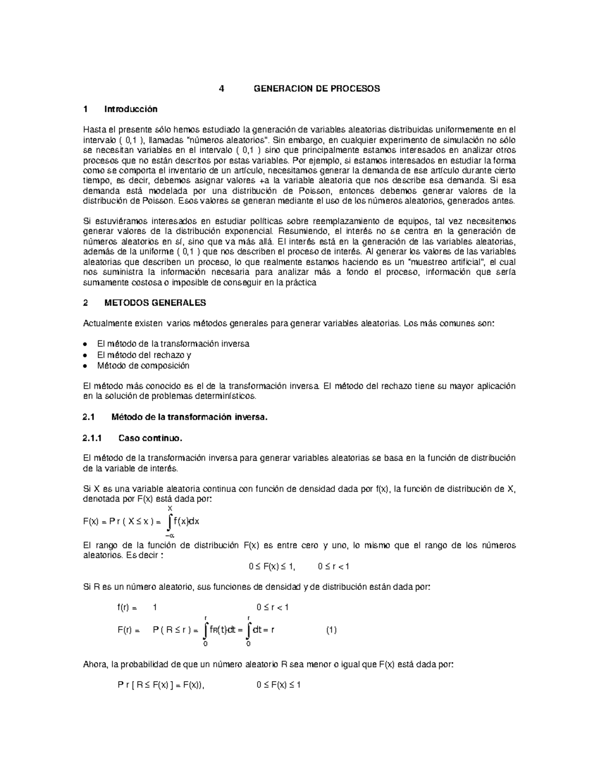 Capitulo 4 seccion 1 - Material del curso de modelos y simulación - 4 ...