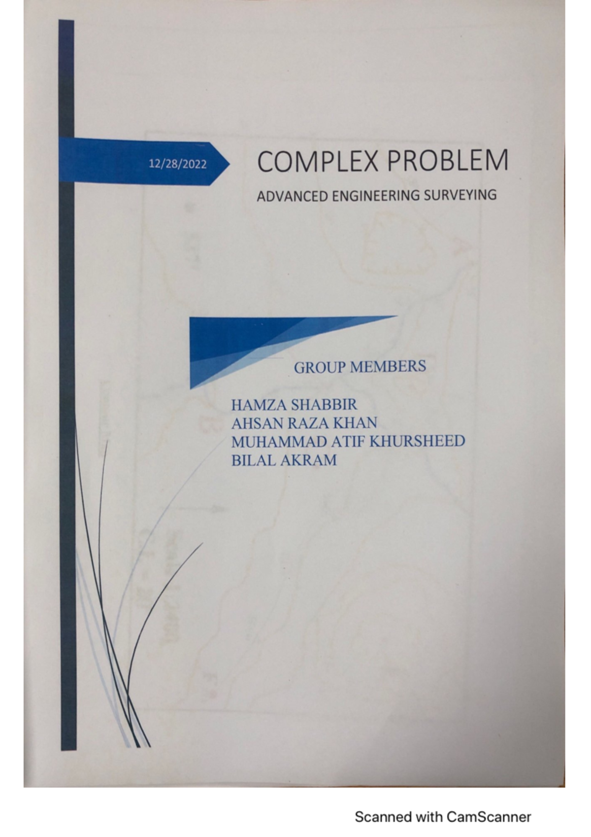 Complex problem - As a helping matetial - Civil engineering - Studocu