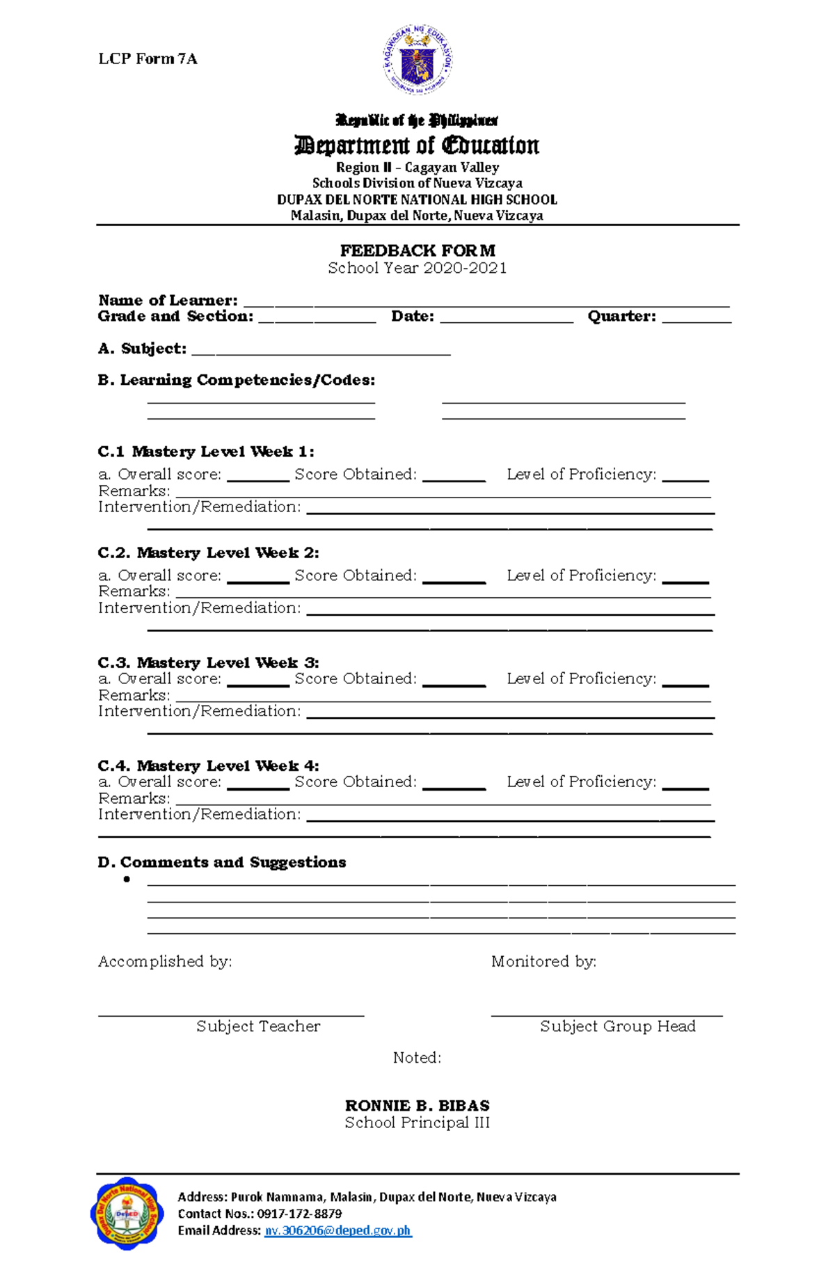 LCP-Form-7B-Blank-w1-to-w4 - LCP Form 7A Republic of the Philippines ...