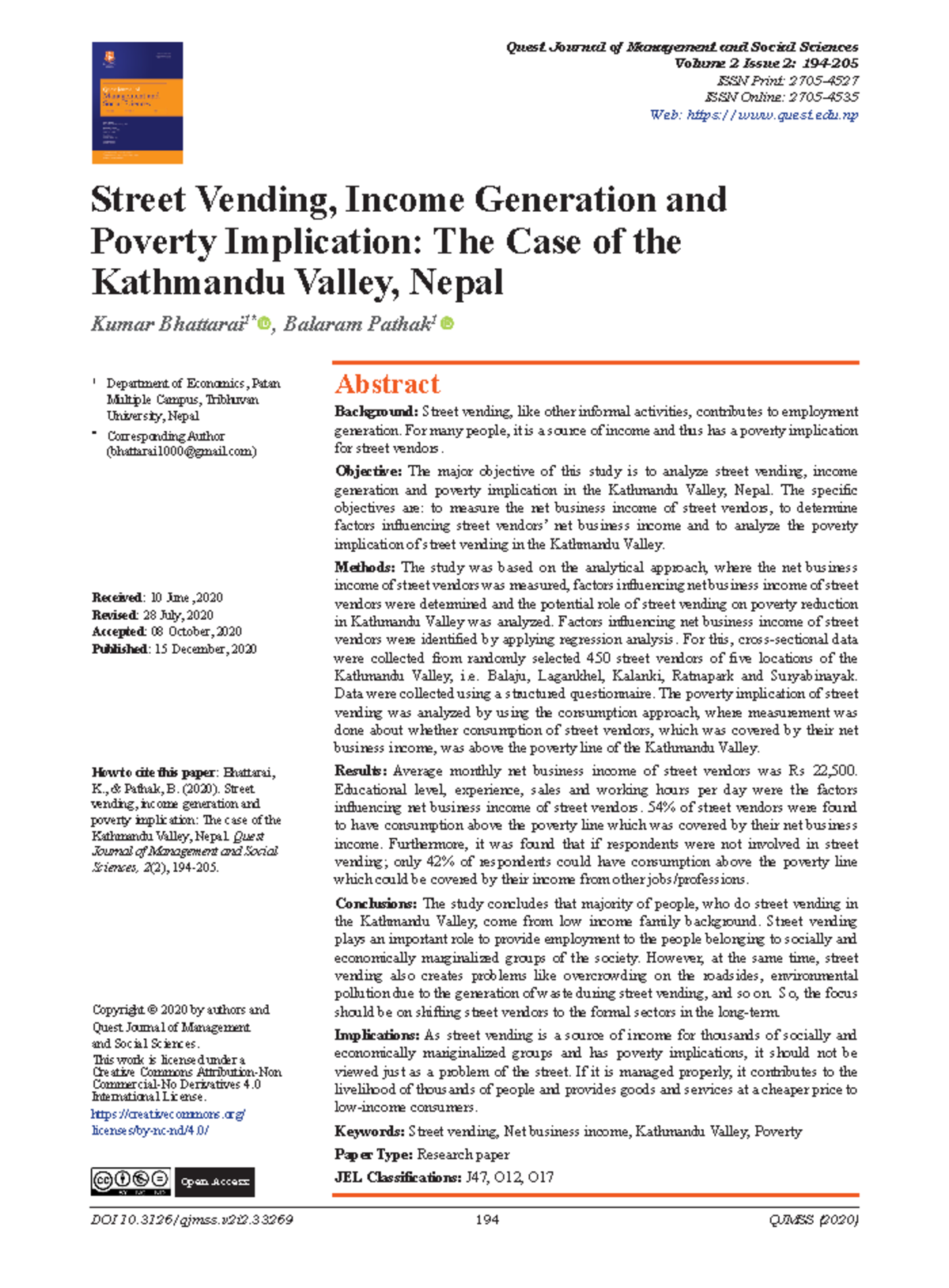 26395 - Research - Quest Journal of Management and Social Sciences ...