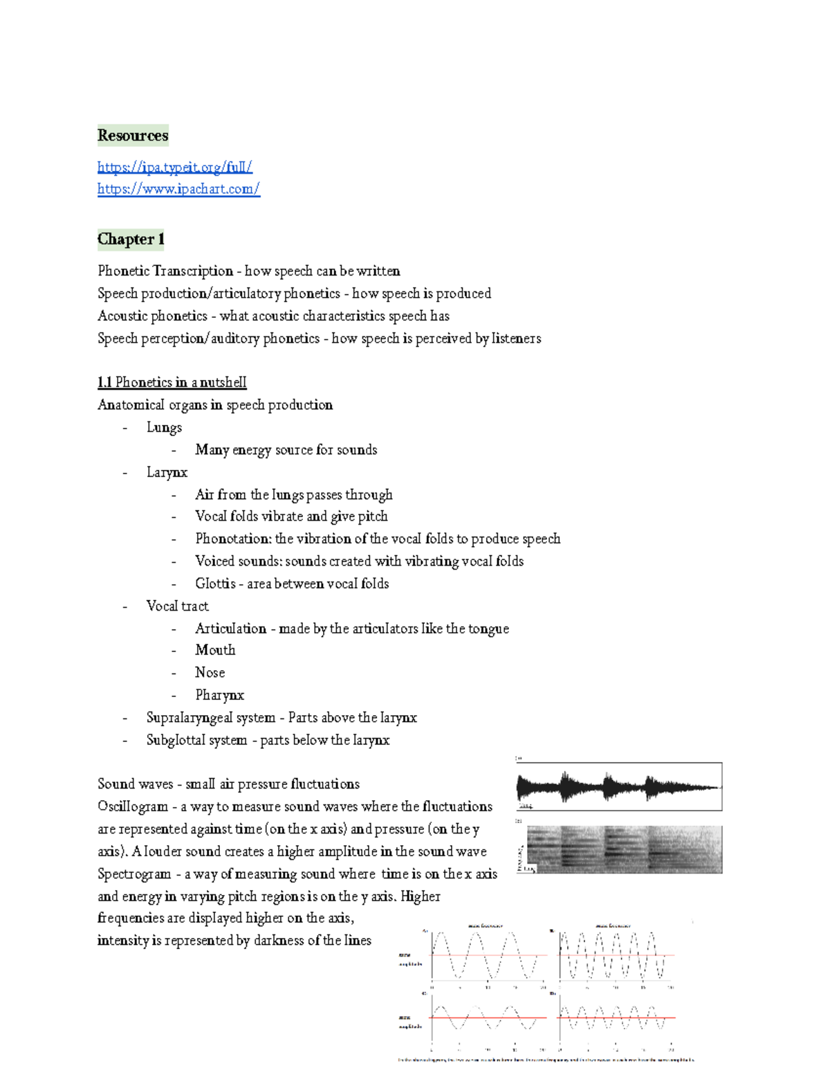 Ling 2400 Notes - Resources ipa.typeit/full/ ipachart/ Chapter 1 ...