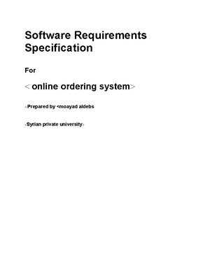 Library Management System SRS - Software Requirements Specification for ...
