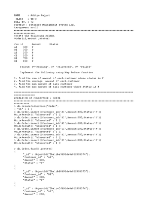 CNS Assignment 8 - good material - Lab Assignment on Unit V Aim: Write a program using TCP ...