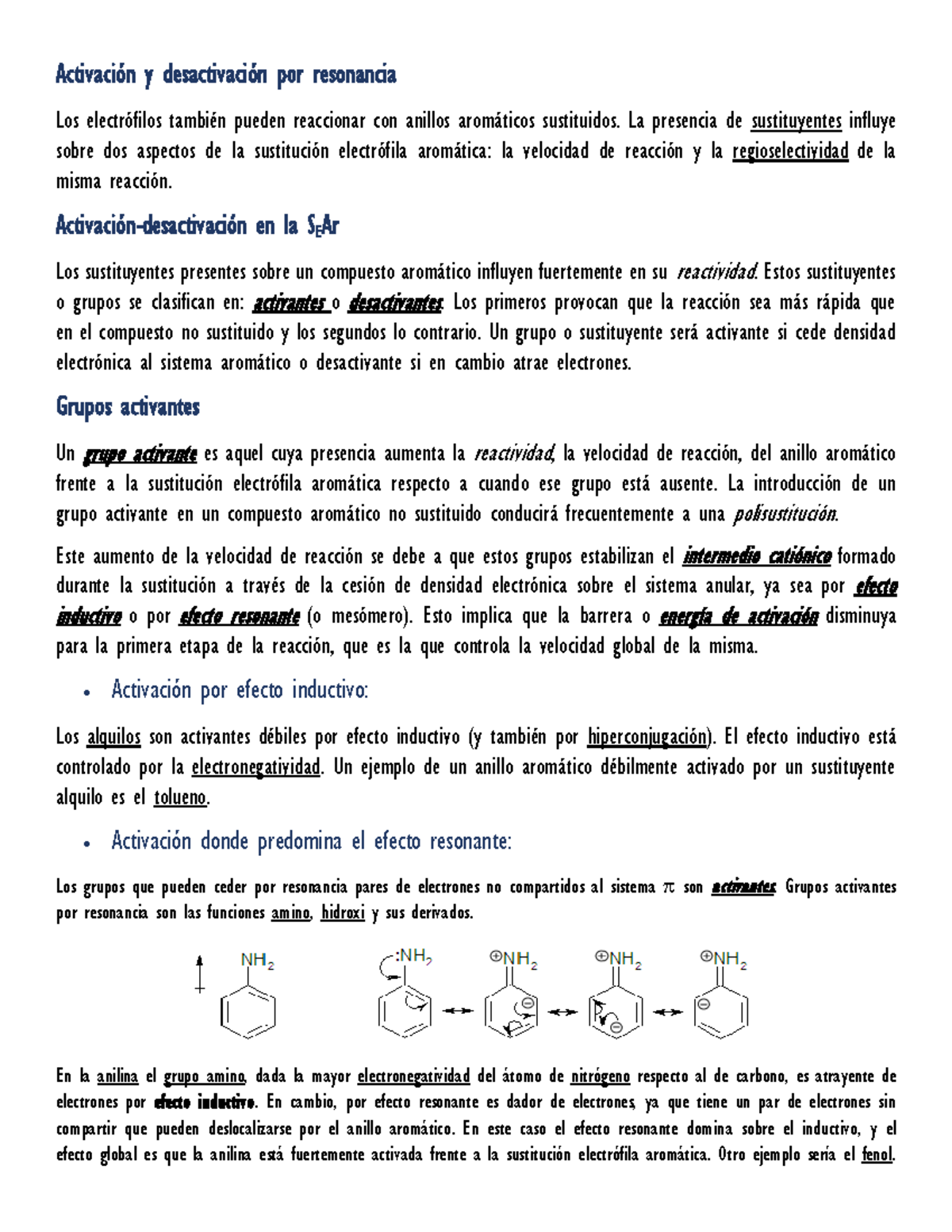 Grupos activadores - Apuntes 5 - Activación y desactivación por ...