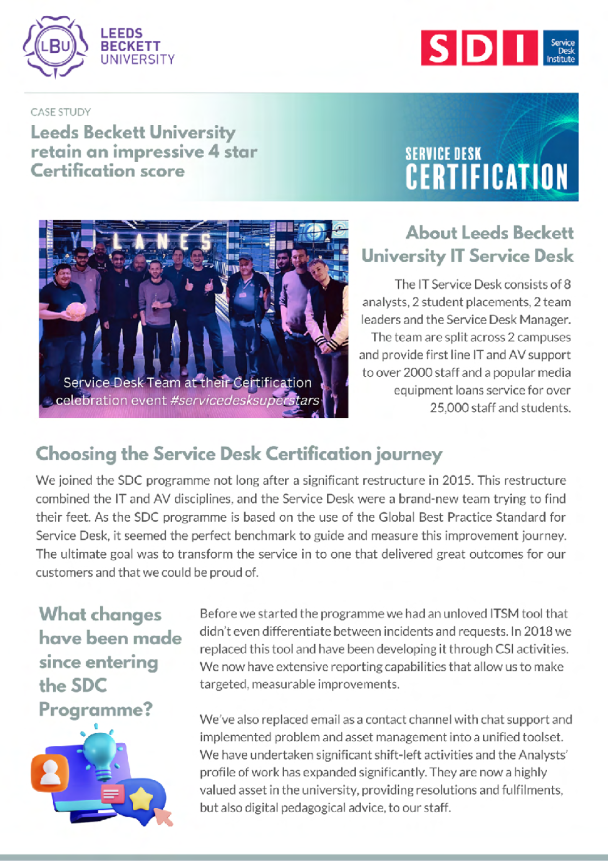 Leeds Beckett Case Study SDC compressed - Information system - Studocu