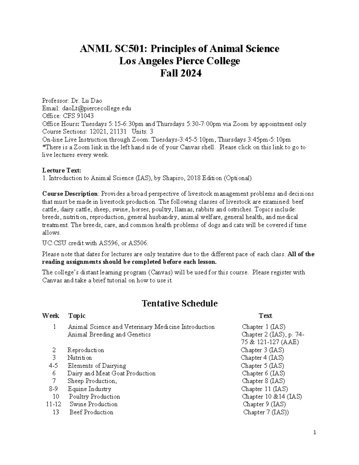 ANML+SC501 12021%2C+22131 Dao - ANML SC501: Principles of Animal ...